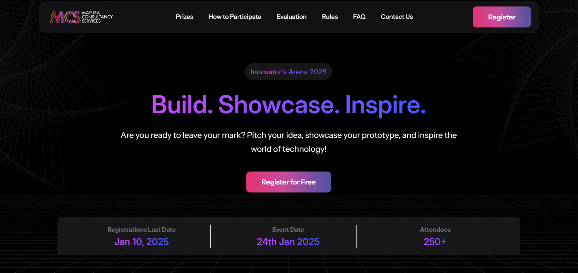 Innovators Arena by MCS | Register for Free